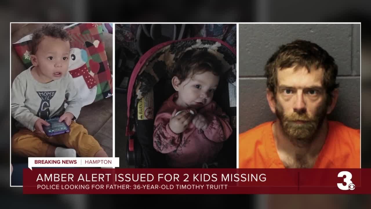 AMBER Alert issued for missing Hampton children