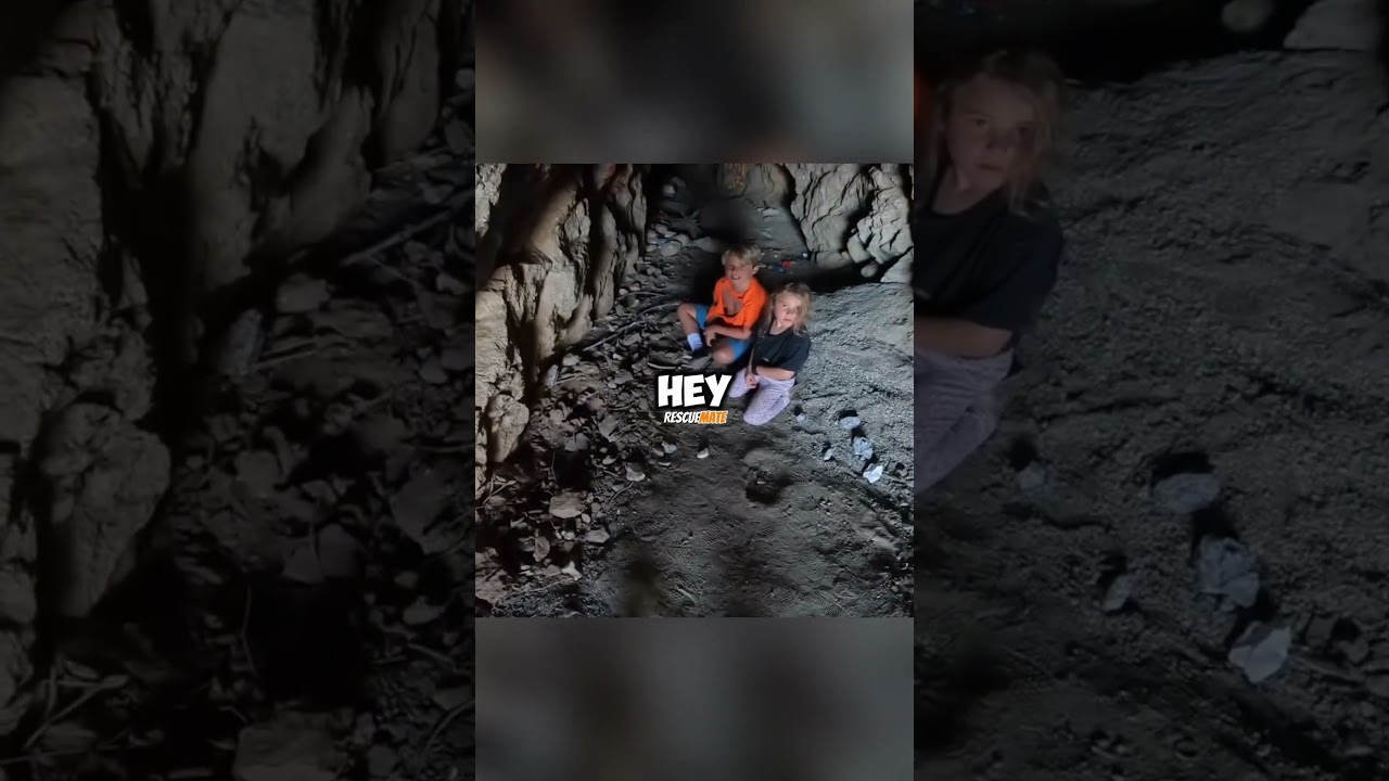 man finds missing kid in cave # rescue