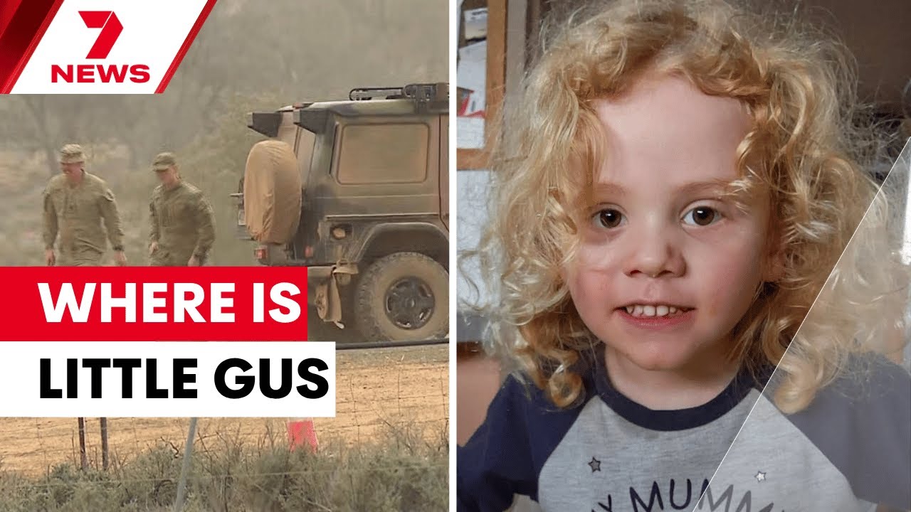 First photo of missing little Gus Lamont as ADF joins outback SA search ...